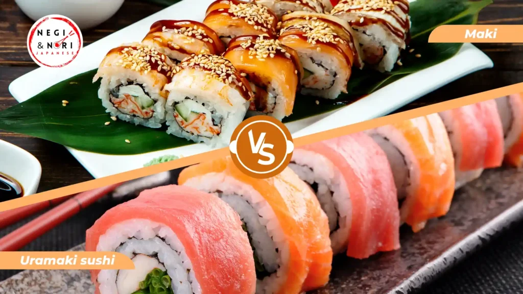 The Difference Between Maki and Uramaki Sushi